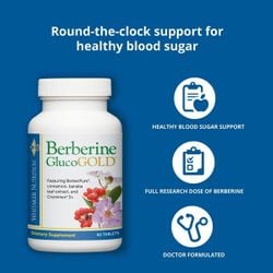 Berberine GlucoGold - Whitaker Nutrition | Healthy Directions