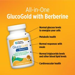 GlucoGold with Berberine - Doctors' Preferred | Healthy Directions